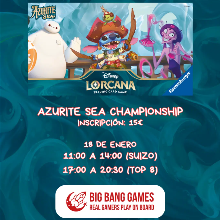 Championship TheBigBangGames - Azurite Sea - Lorcana Spain